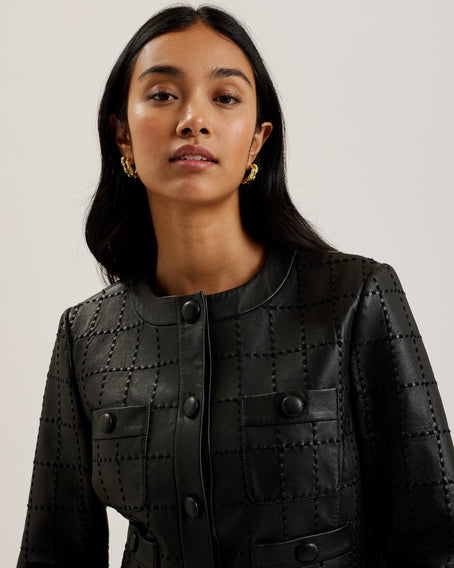 MITSU - BLACK | Outerwear | Ted Baker London - Croatia