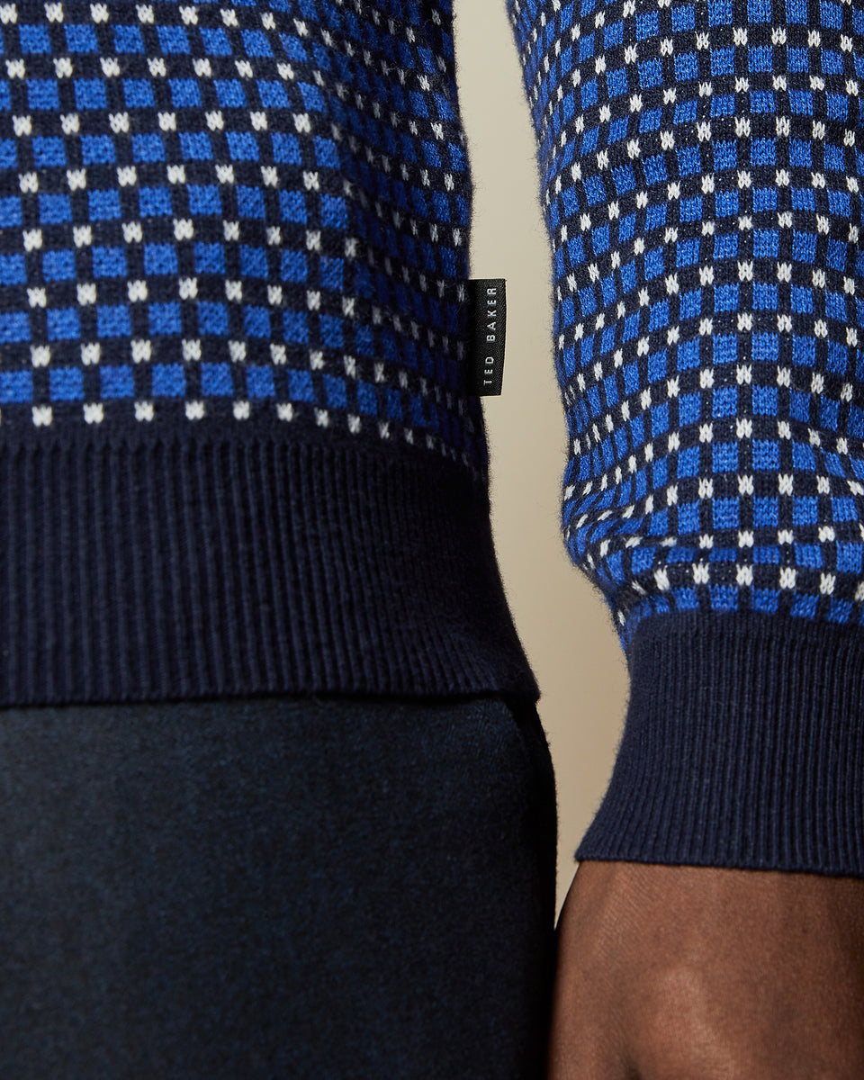 KNITWEAR - BLUE | CAMBRA | Ted Baker – Ted Baker London - Croatia