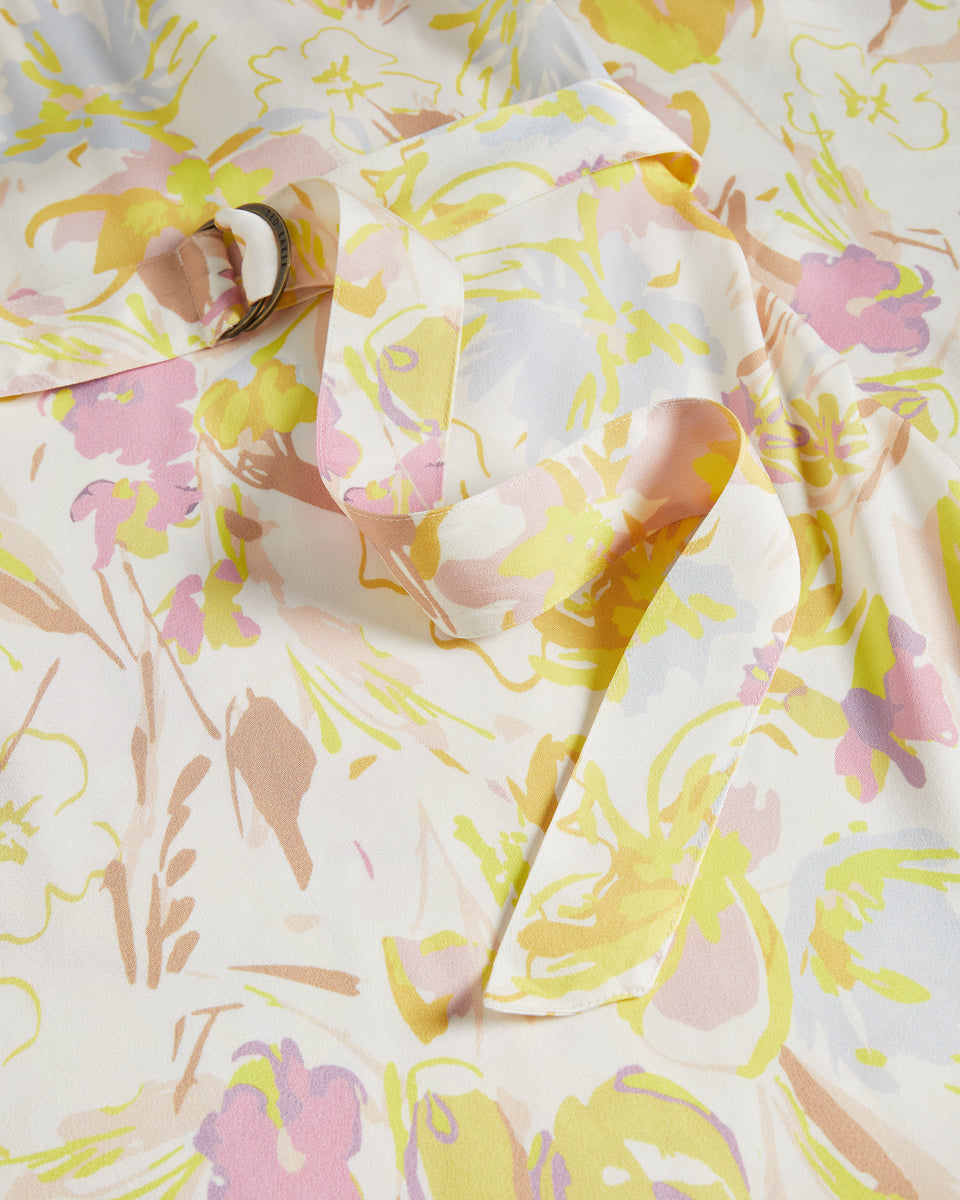 NECOLE Sketchy Magnolia Tea Dress | Ted Baker Croatia – Ted Baker ...